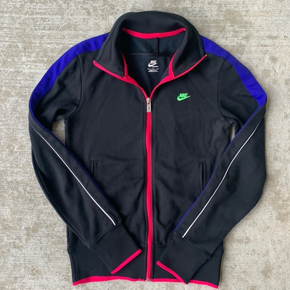 Nike | Tops | Nike Sportswear National 98 Retro Neon Track Jacket ...